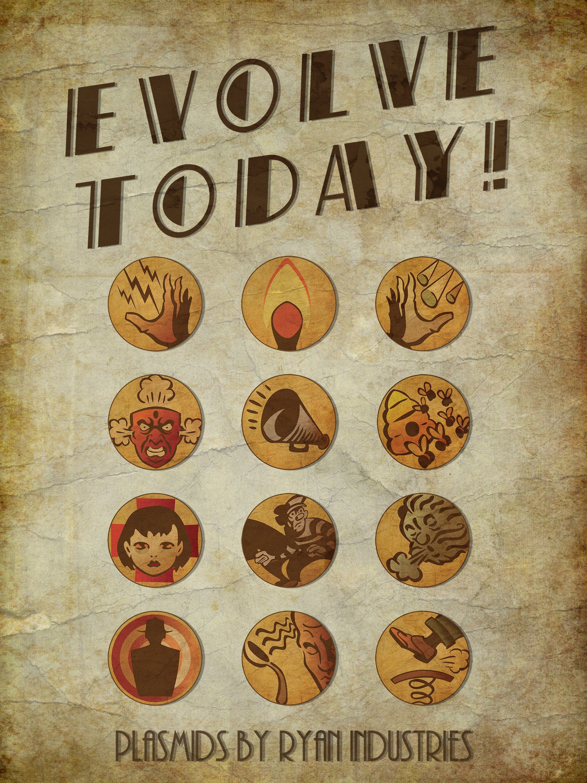 Bioshock Plasmid Poster