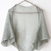 Linen Shrug Bolero Knit Linen Jacket Open Front Summer Cardigan ...