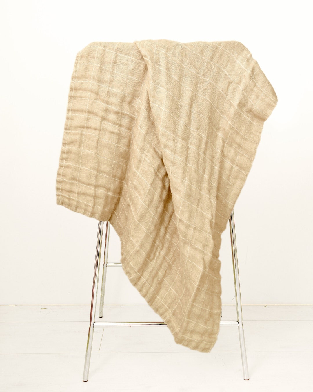 Natural Linen Baby Blanket - Toddler Crib Blanket - Organic Baby ...