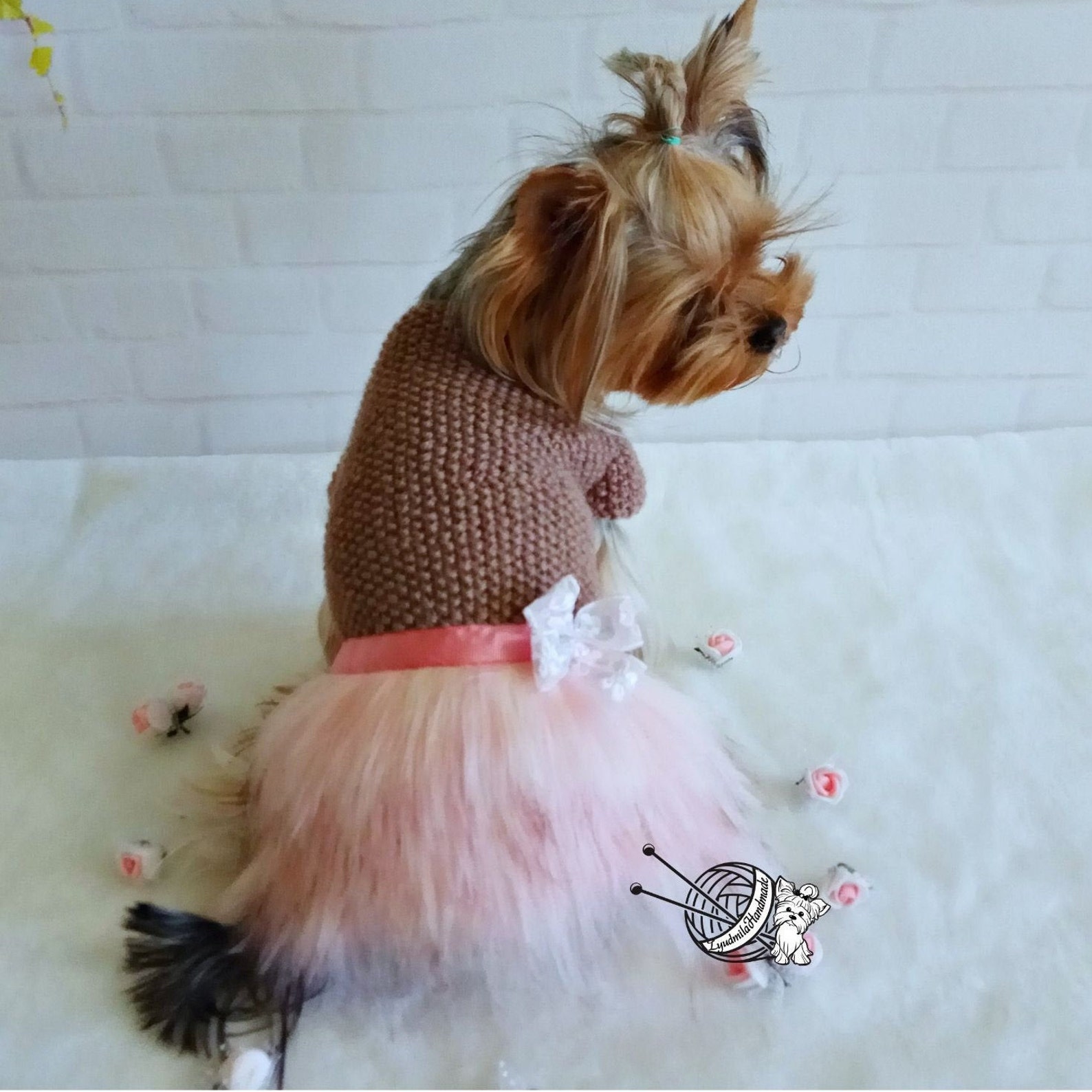 Dog clothes yorkie clothes dog sweater puppy clothes dog | Etsy