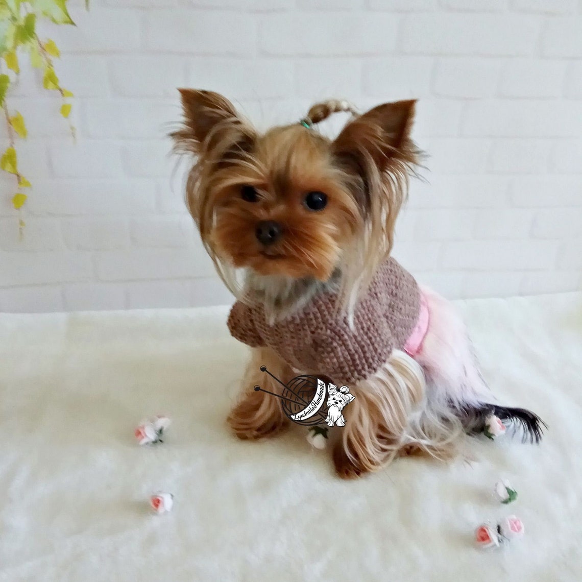 Dog clothes yorkie clothes dog sweater puppy clothes dog | Etsy