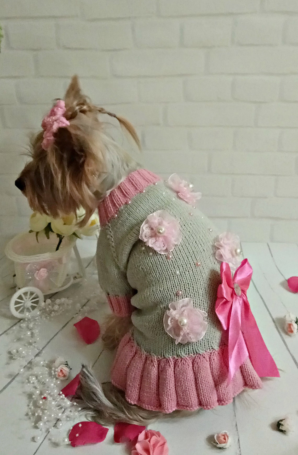 Knitting Pattern Dog Dress Dog Pattern Sewing Pattern PDF - Etsy