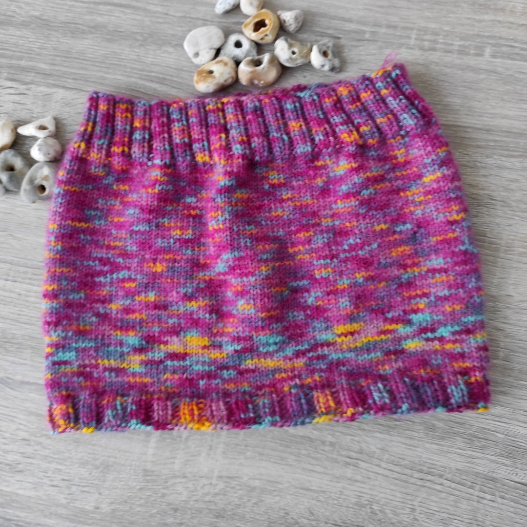 Cheerful, Youthful Hand Knitted Belly Warmer, Kidney Warmer, Winter ...