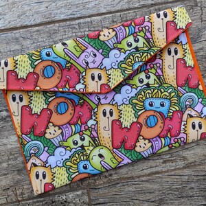 Funny Multicolored A4 Size File Pocket Fabric Document Bag - Etsy