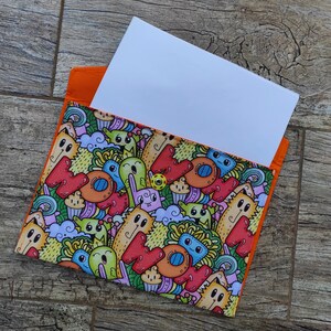 Funny Multicolored A4 Size File Pocket Fabric Document Bag - Etsy
