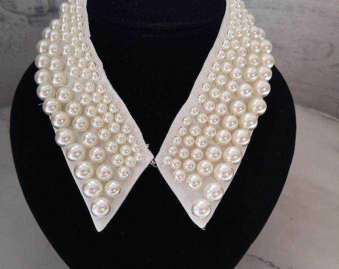 Pearl Collar, Pearl Necklace, Sorority Girl,d9, - Etsy