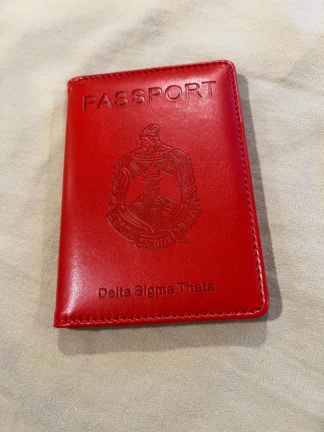 Delta Sigma Theta Passport Cover - Etsy
