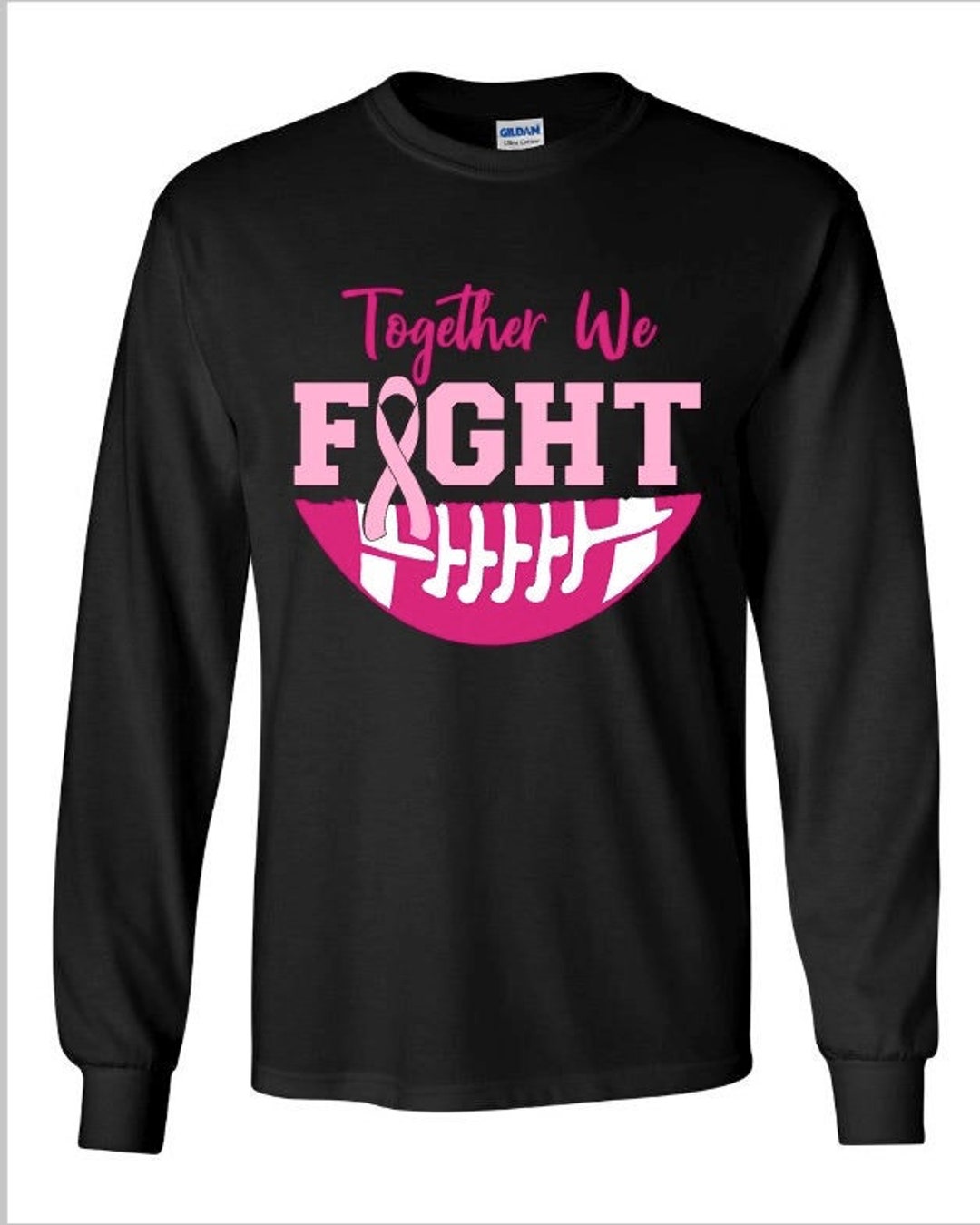 Breast Cancer Awareness, Football, Sports Against Cancer, Wear Pink - Etsy