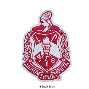 Delta Sigma Theta Iron Patches, Customize Your Jean Jacket, - Etsy