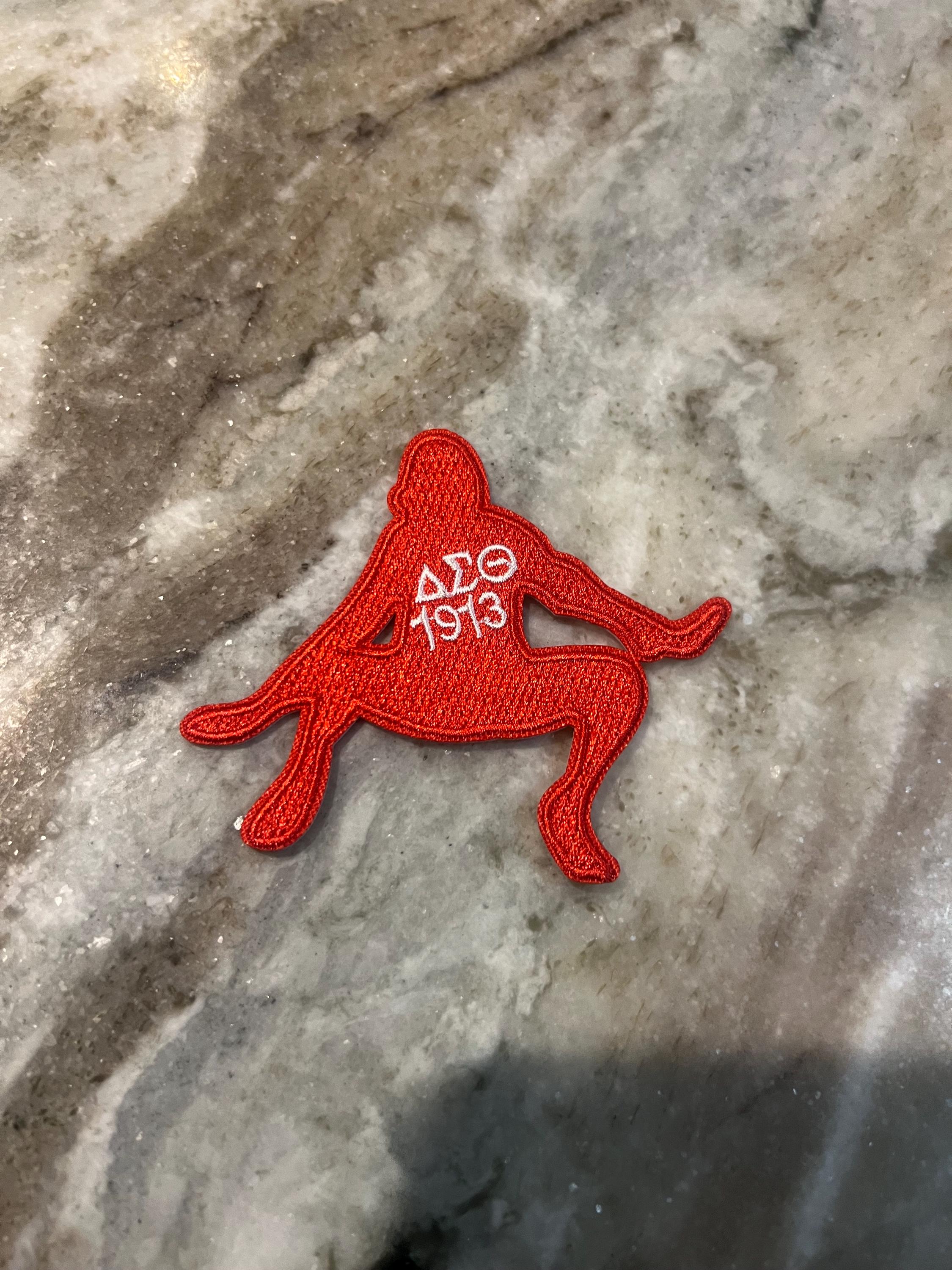 3 Inch Delta Sigma Theta Patches, Customize Socks, Crocs and More. - Etsy