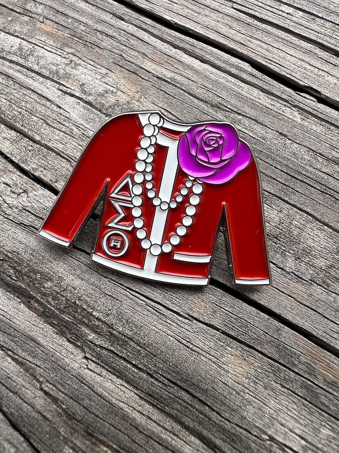 Delta Sigma Theta Brooch, African Violet, - Etsy