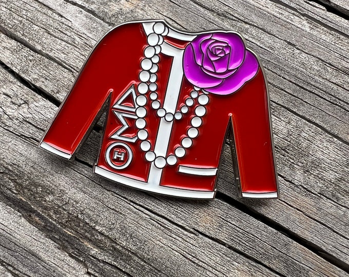 Delta Sigma Theta Brooch, African Violet, - Etsy