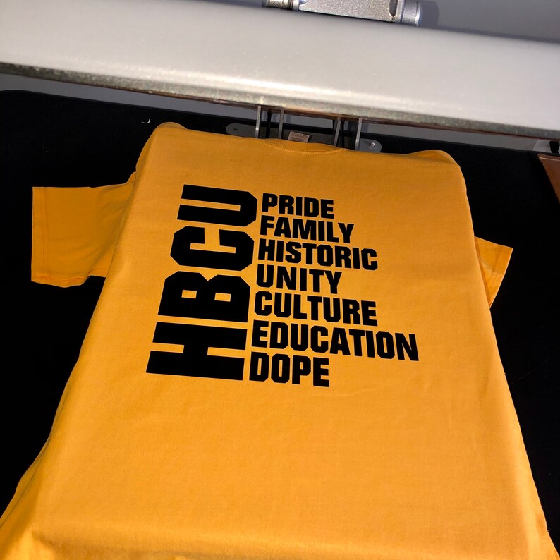 HBCU Pride T-shirt: Black College Apparel - Etsy