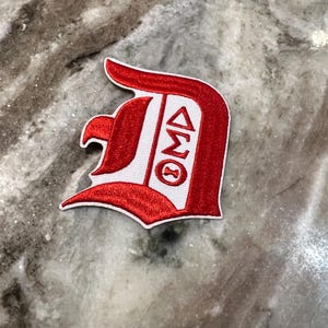 3 Inch Delta Sigma Theta Patches, Customize Socks, Crocs and More. - Etsy
