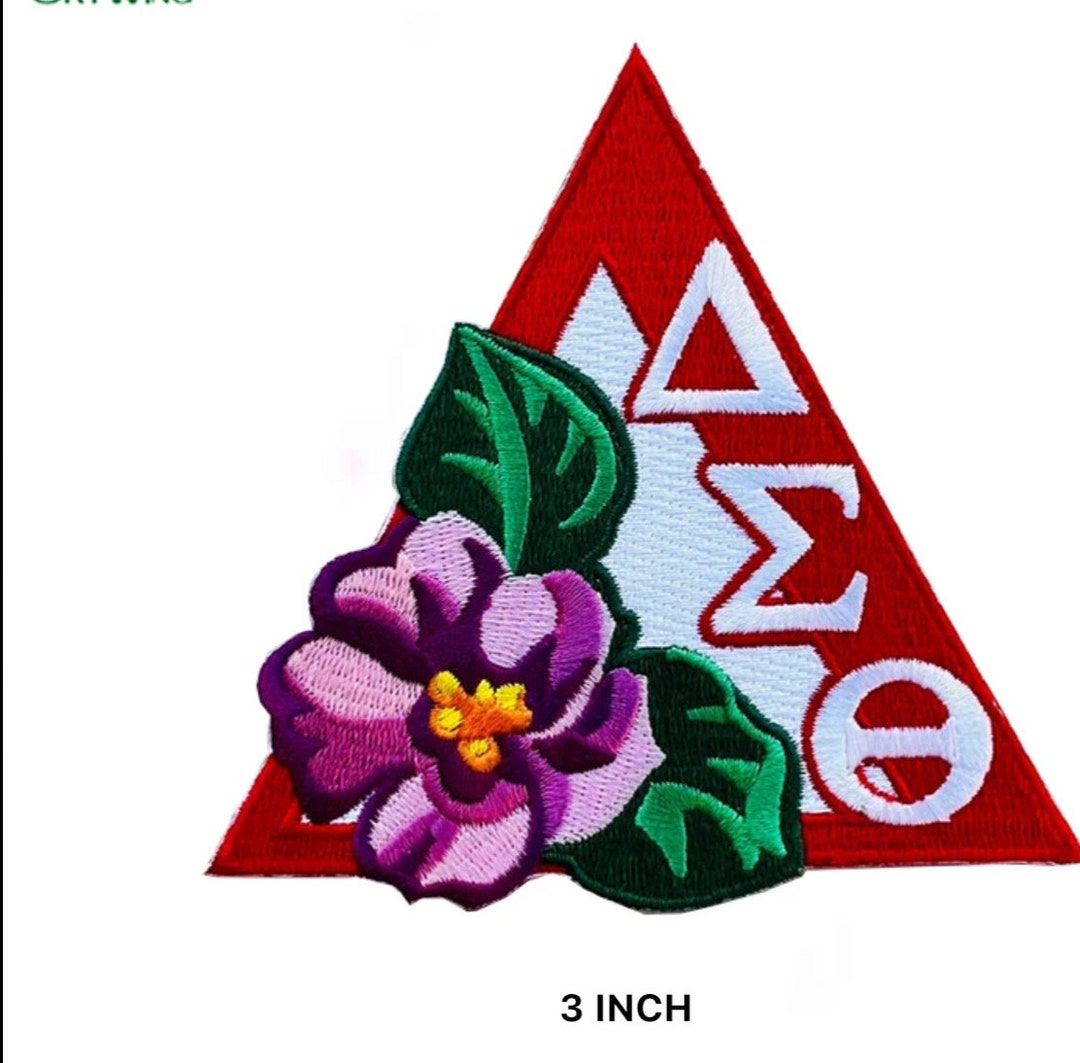 Delta Sigma Theta Iron Patches, Customize Your Jean Jacket, - Etsy