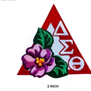 Delta Sigma Theta Iron Patches, Customize Your Jean Jacket, - Etsy
