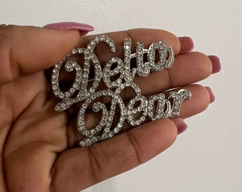 Delta Sigma Theta Brooch, African Violet, - Etsy