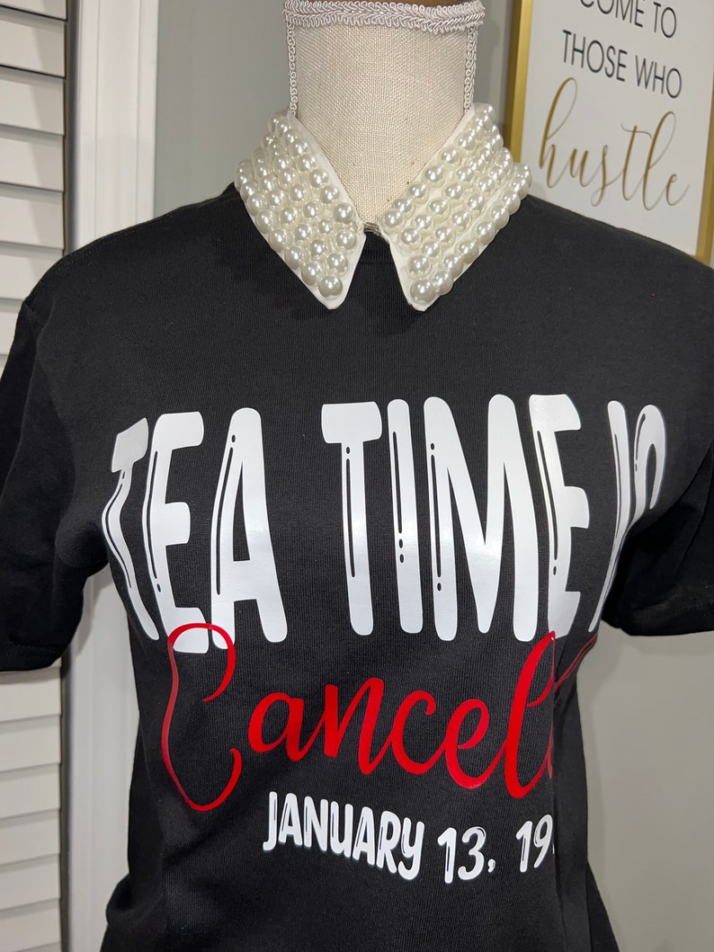 Tea Time Canceled. DST Shirt, Delta Sigma Theta, - Etsy