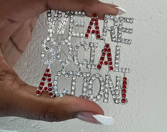 Delta Sigma Theta Social Action Pin - Etsy