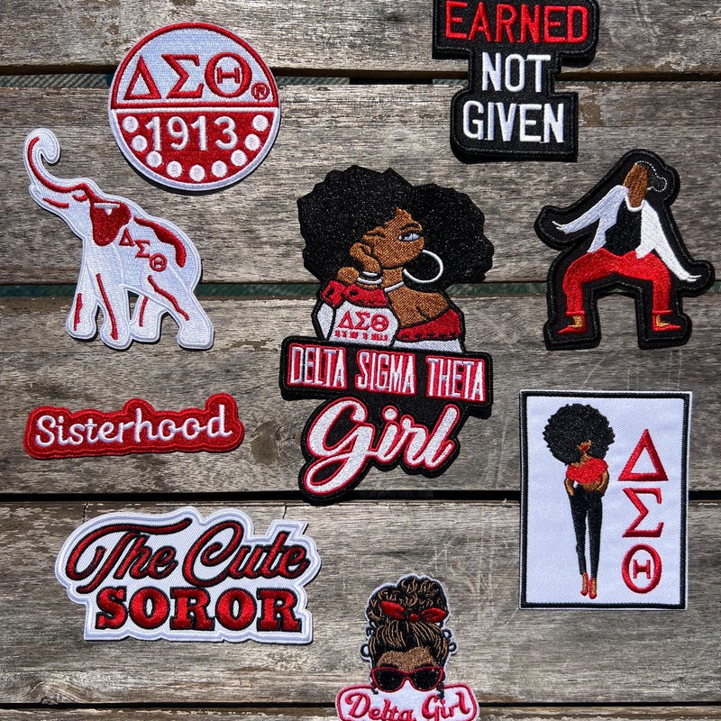 Red Soror Patch - Etsy