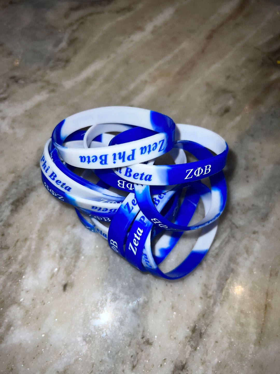 Zeta Phi Beta Silicone Bracelet, Zeta, Gift, Souvenir - Etsy