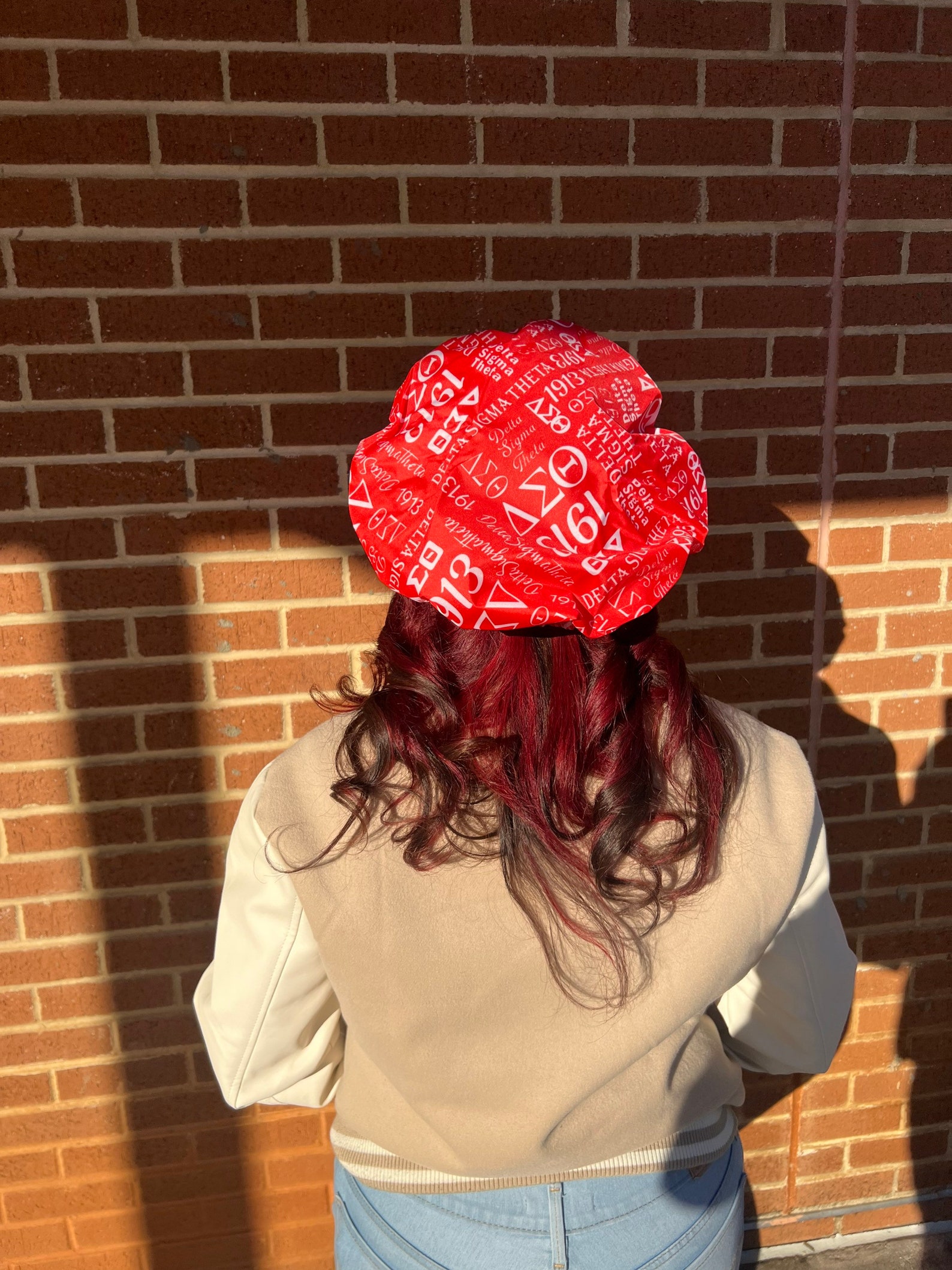Delta Sigma Theta Shower Bonnet, Shower Cap, DST, Gift - Etsy