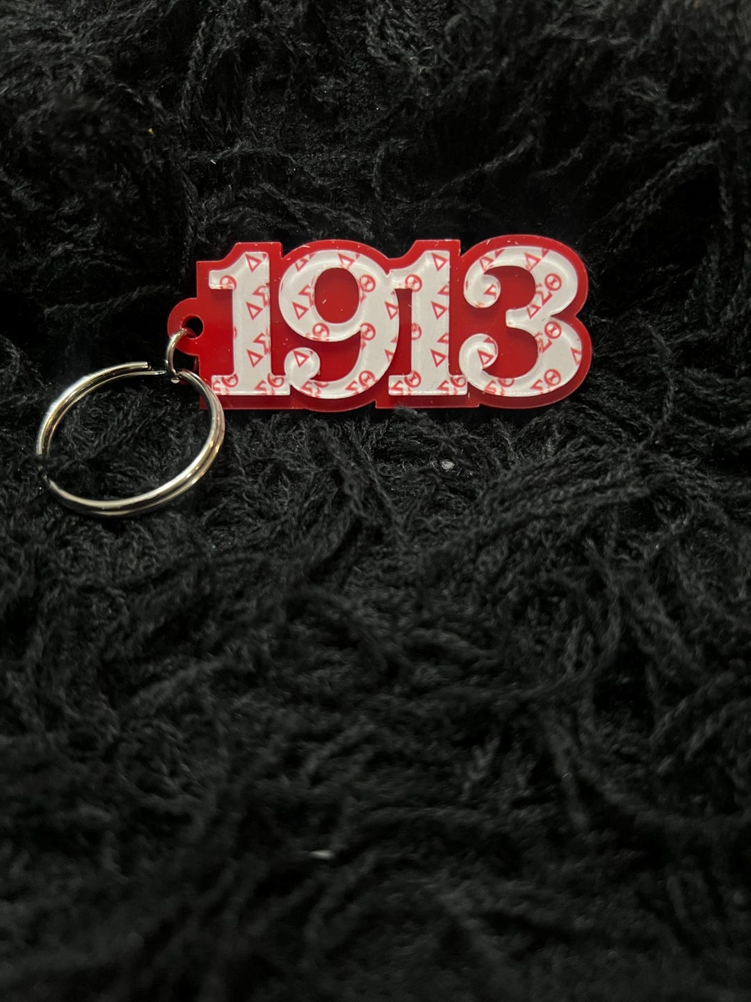 1913 Delta Sigma Theta Key Chain | DST - Etsy