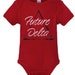 Future Delta Baby Girl Onesie: Handcrafted Sorority Gift - Etsy