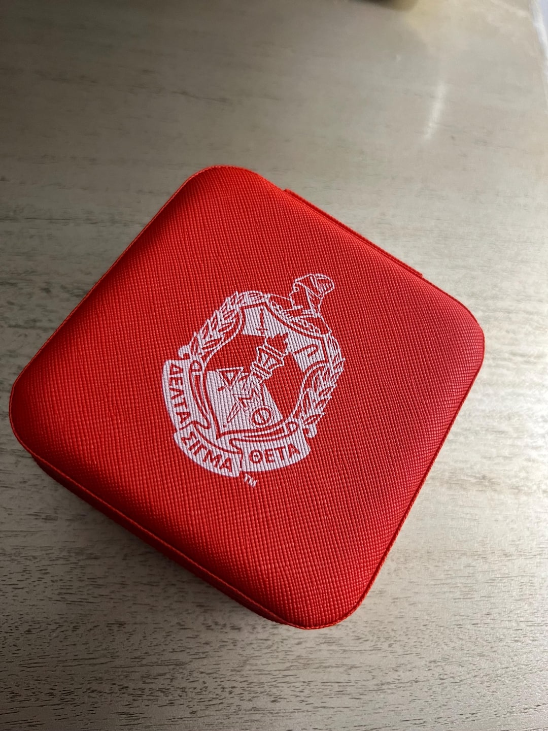 Delta Sigma Theta Travel Jewelry Box - Sorority Gift - Etsy