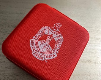 Delta Sigma Theta Travel Jewelry Box - Etsy