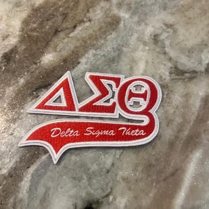 3 Inch Delta Sigma Theta Patches, Customize Socks, Crocs and More. - Etsy