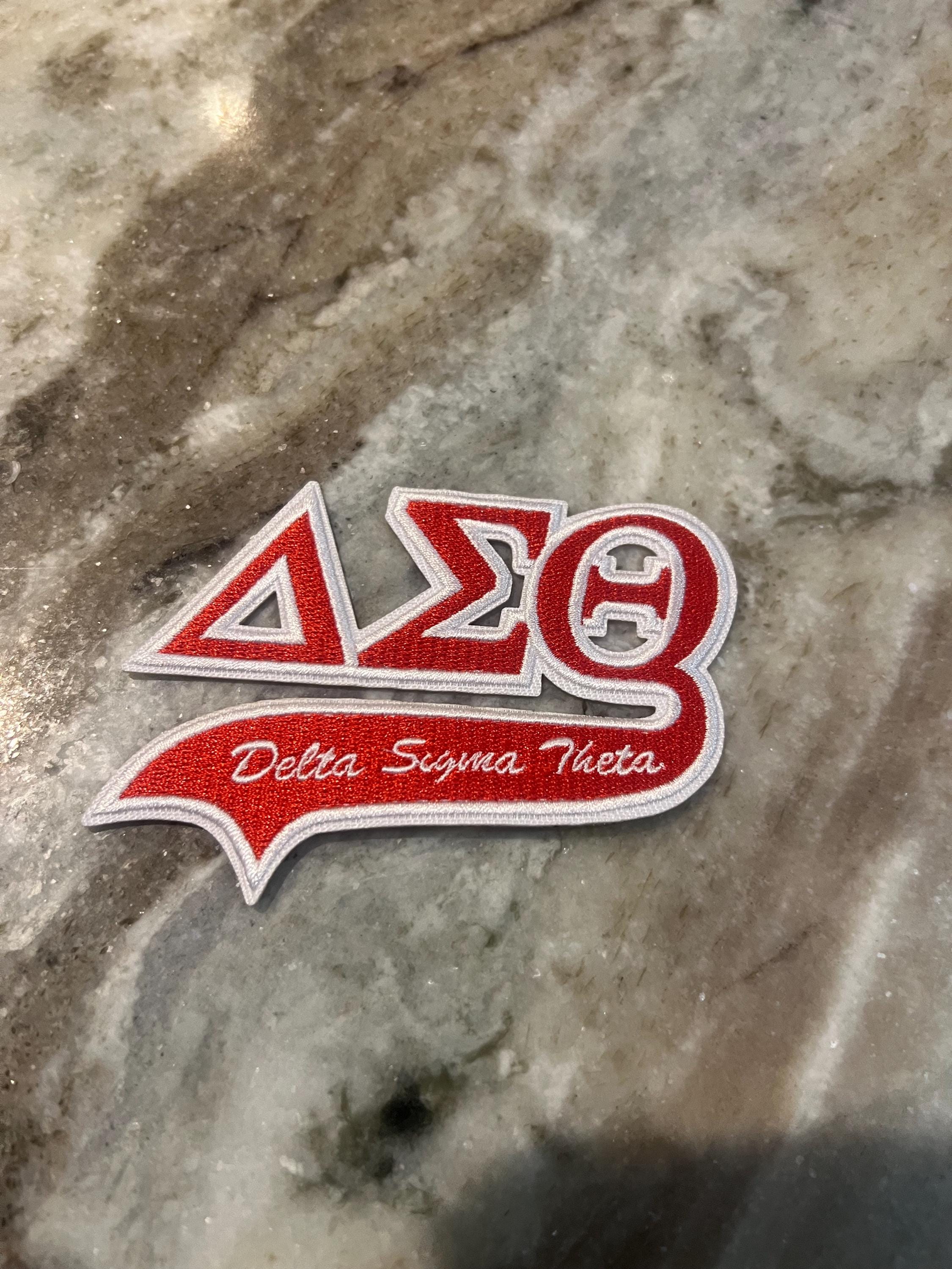 3 Inch Delta Sigma Theta Patches, Customize Socks, Crocs and More. - Etsy