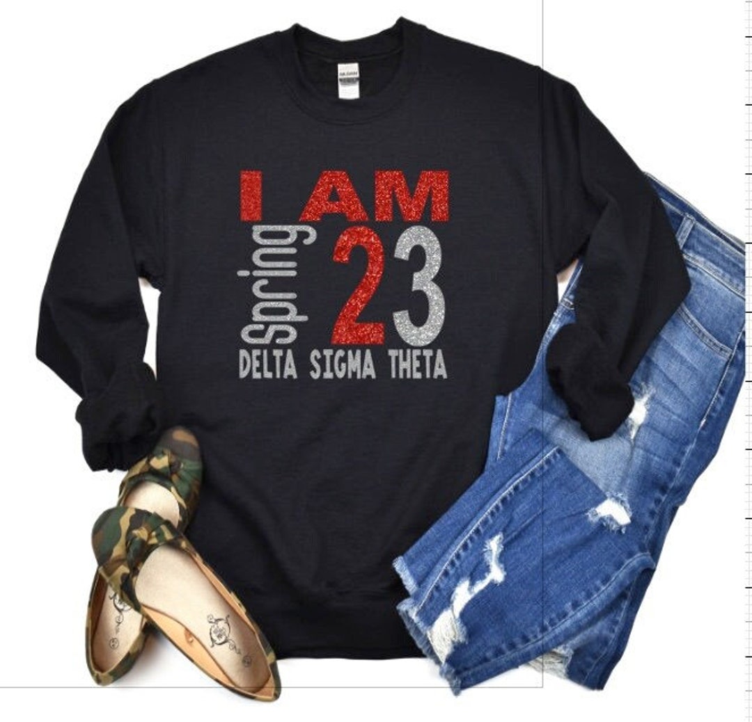 I AM SPRING 23, DST, Crossing Shirt, Gift, Fall, Delta Sigma Theta - Etsy