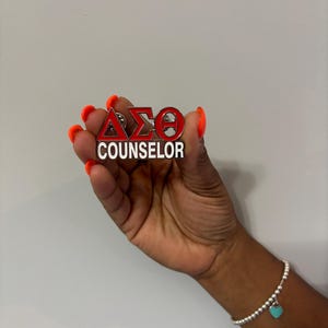 Delta Sigma Theta, Educator Lapel Pin, Therapist, Nurse, Social Worker ...