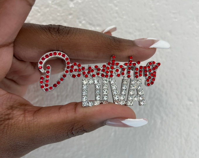 Devastating Diva Lapel Pin - Etsy