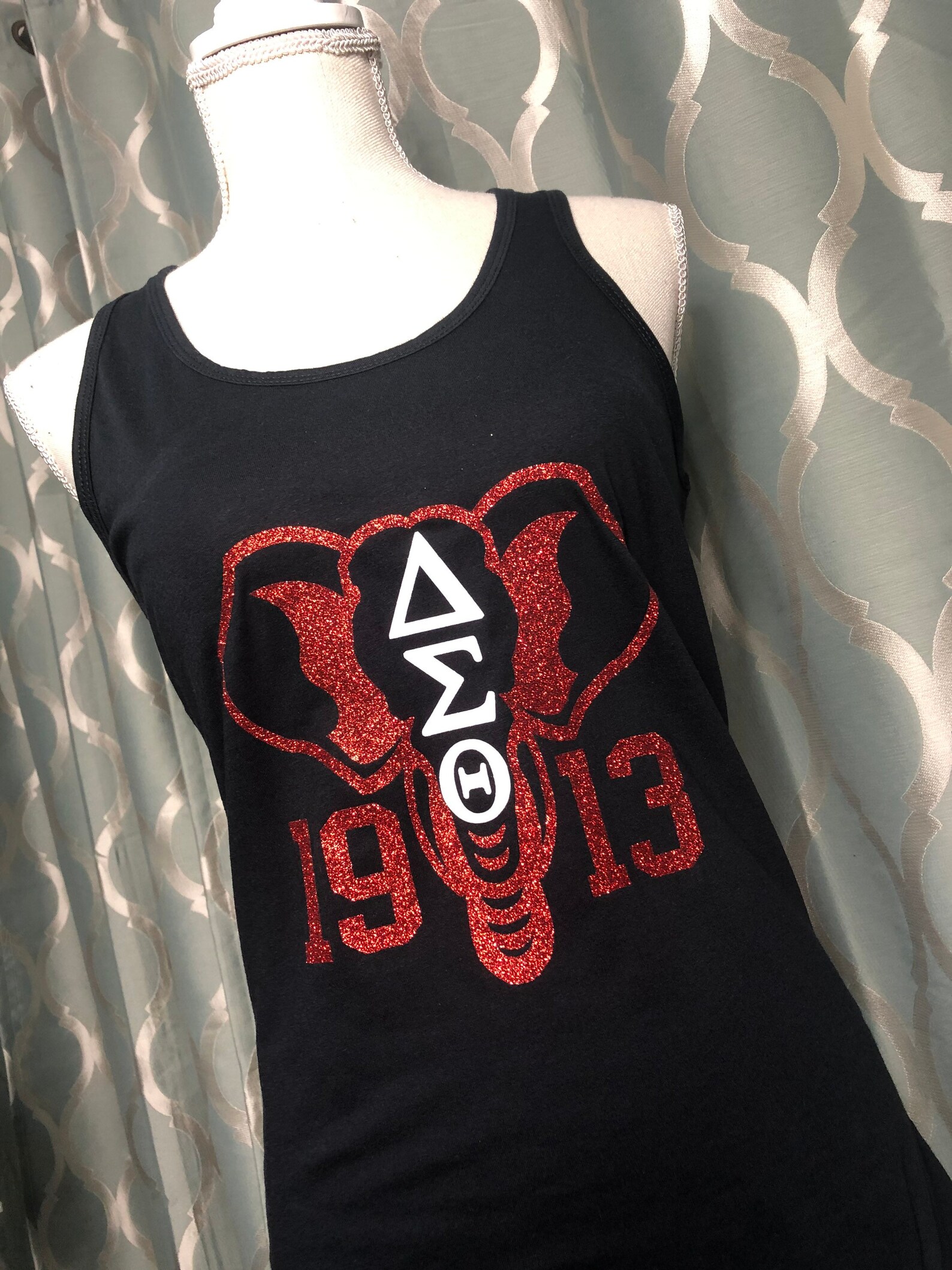 Delta Sigma Theta Elephant Tank DST Tank Greek Tank - Etsy
