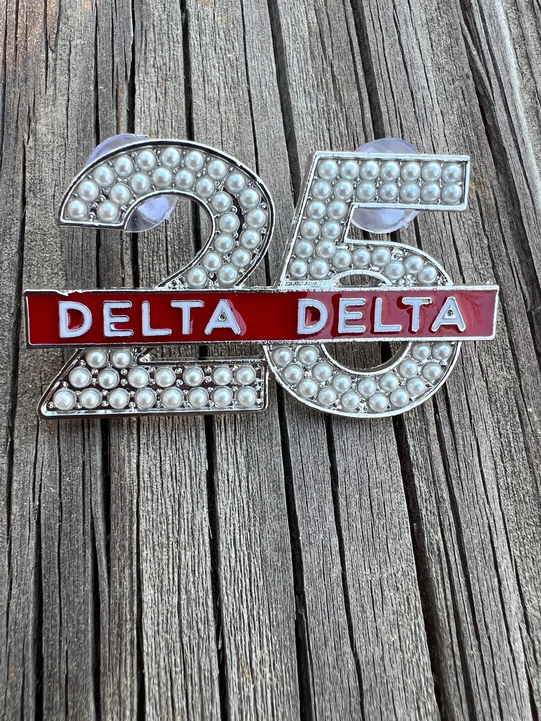 Delta Sigma Theta 25 Years Pin: Sorority Sister Gift - Etsy