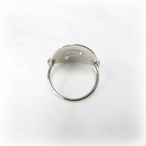 Single Initial Wire Ring - Monogram Wire Ring / Letter Ring/initial ...