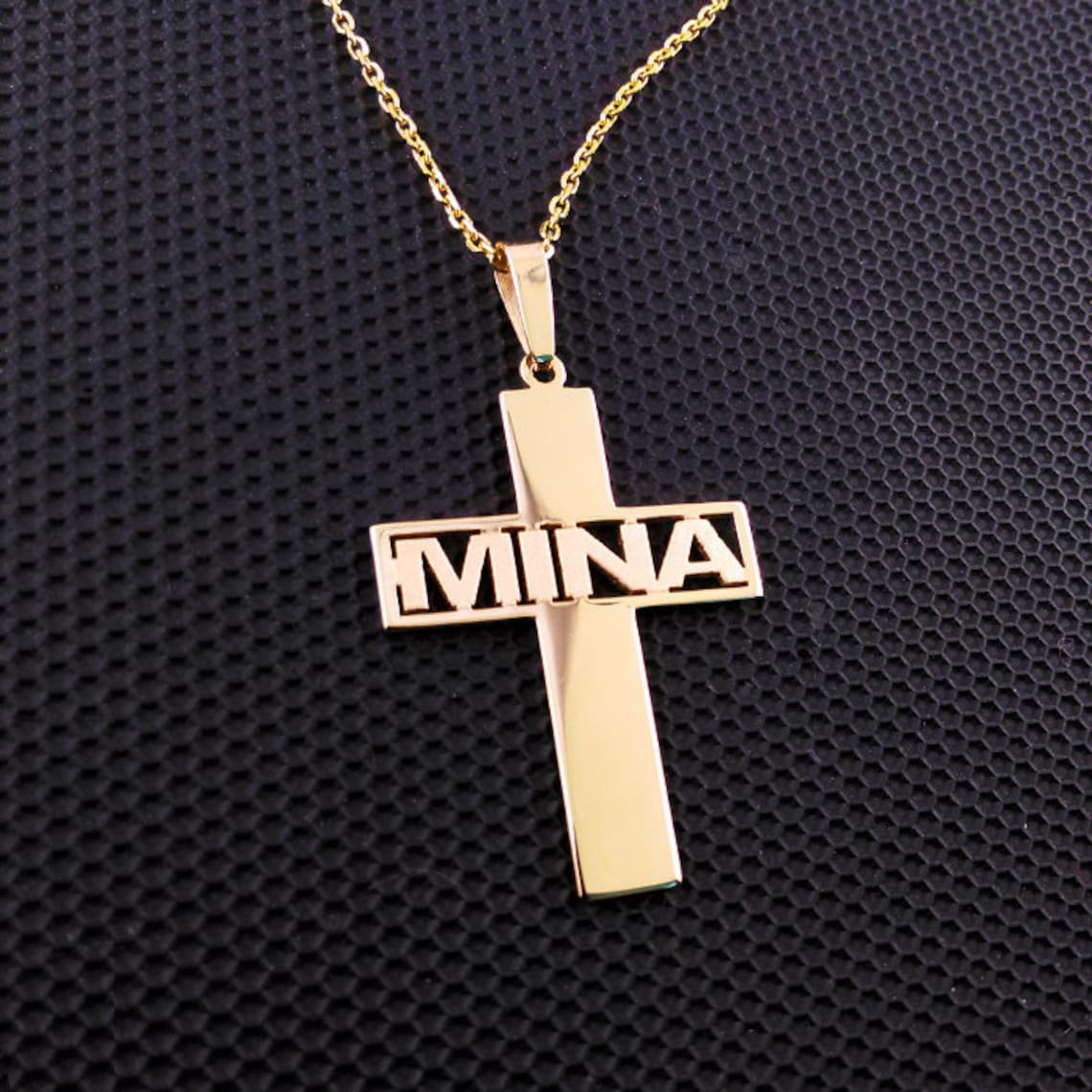 Personalized Cross Necklace,personalized Cross Pendant,cross Necklace ...
