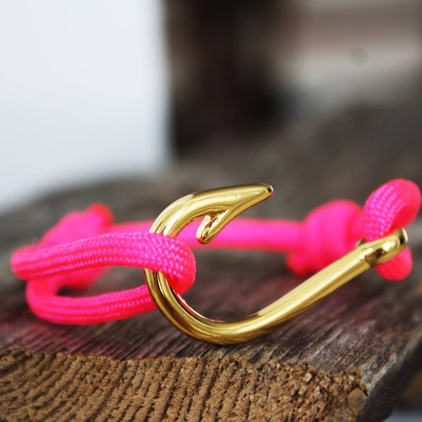 Fish Hook Bracelet - Etsy