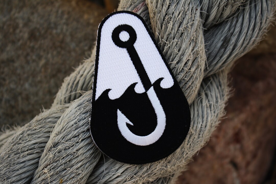 Logo Patch Gone Coastal/ Fishing Patch/ Fish Patch/ Fishing Accessory ...