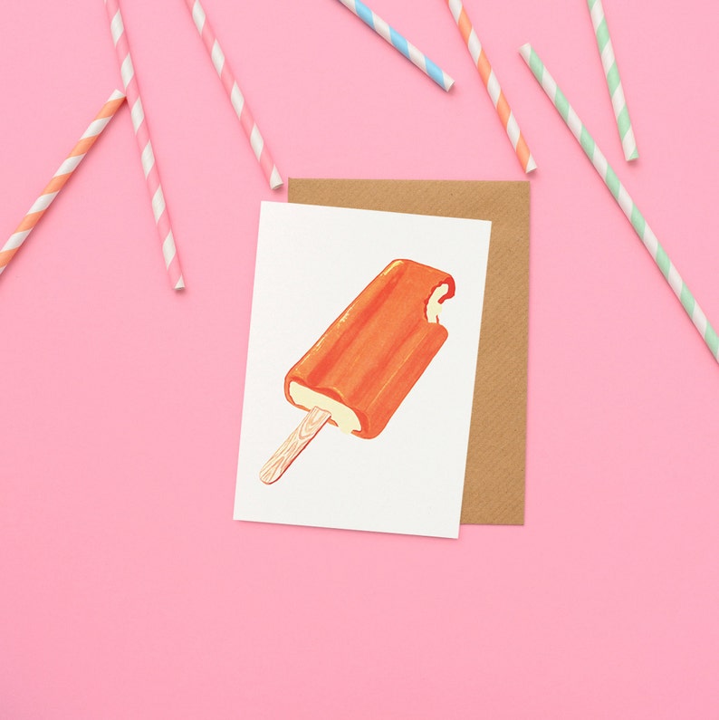 Scratch + Sniff Scented Popsicle Greeting Card! - Etsy