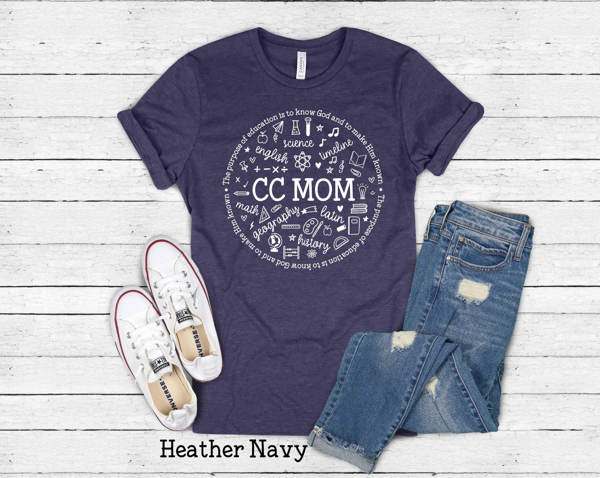 Classical Conversations Mom Shirt, CC Community Tshirt