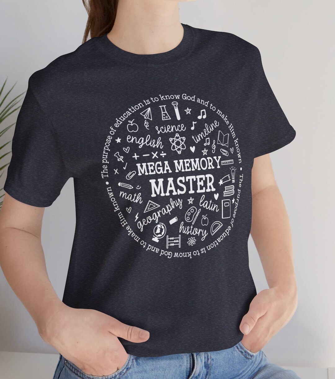 MEGA Memory Master Shirt, CC Tshirt, Classical Conversations Shirt ...