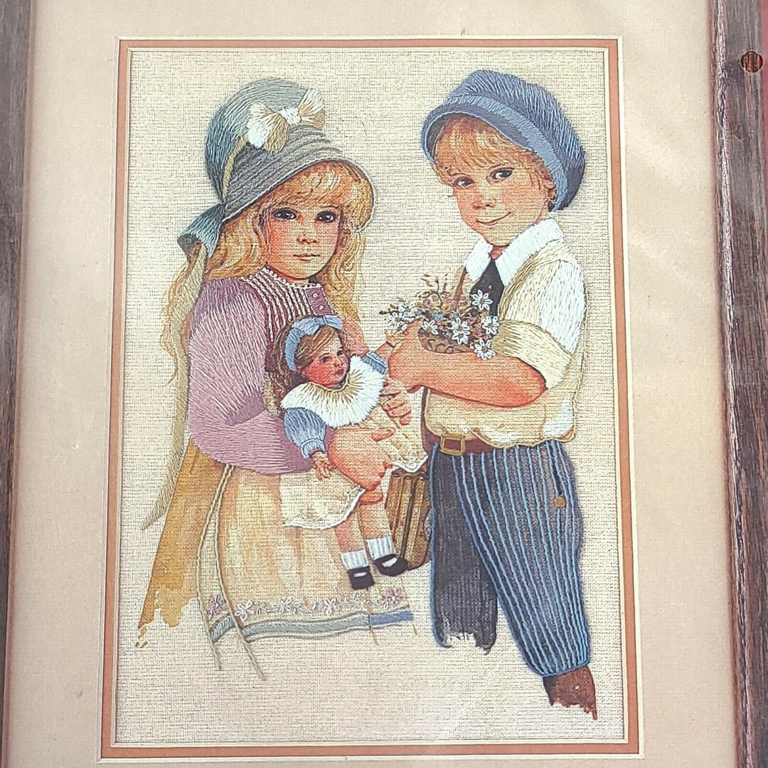 Stitchery Needle Treasures Crewel Embroidery Kit 00543 Spring and Lance ...