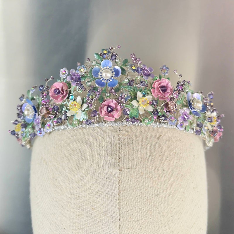 Flower Tiara - Etsy
