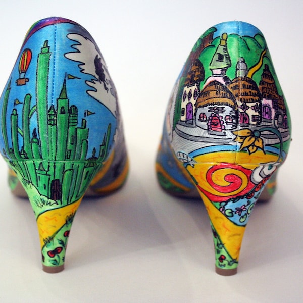 Wizard of Oz Shoes - Etsy
