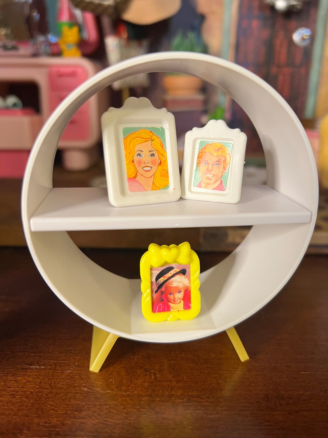 Vintage Fashion Doll Photo Frames, Set of Three - Etsy