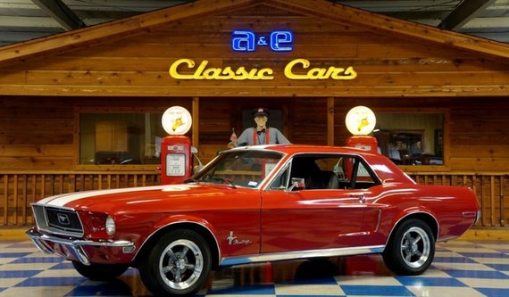 1968 Mustang Red