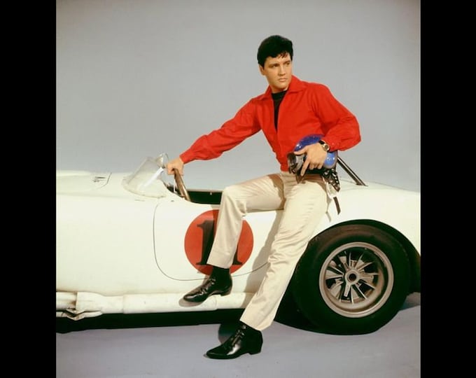 Mouse Pad Picture of Elvis & His Cobra in Movie SPINOUT Printed on ...